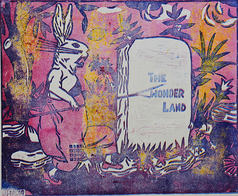 AMALU J.A-THE WONDERLAND | Artworks - Uche Okeke Legacy