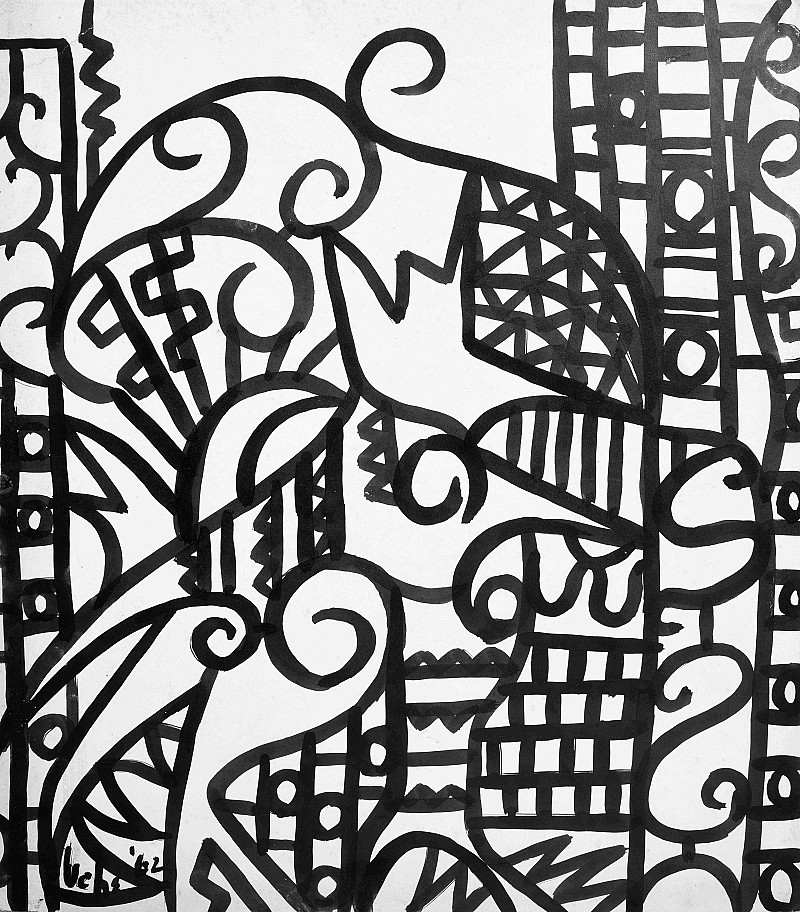 The Portal of the Dawn | Artworks - Uche Okeke Legacy